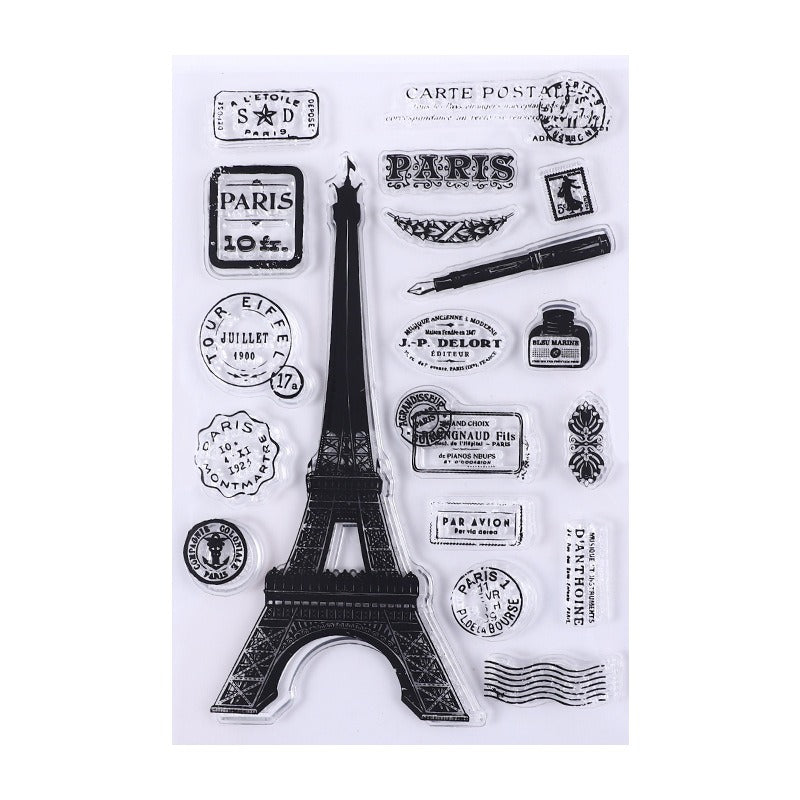 Transparent Silicon Stamp Sheets – thepaperworm