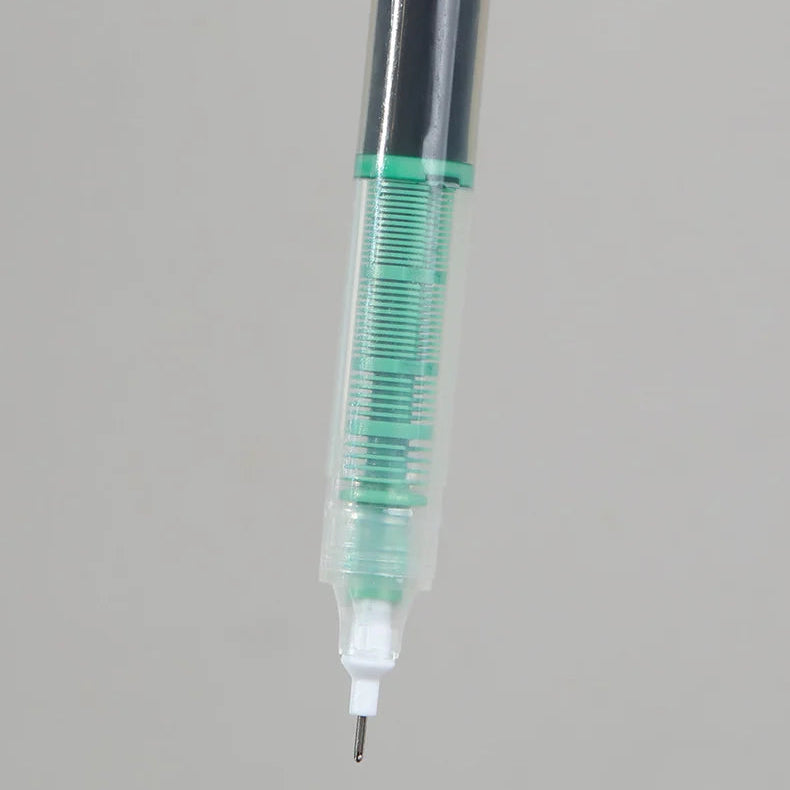 12-Color Fine Tip Liquid Ink Gel Pen Set – thepaperworm