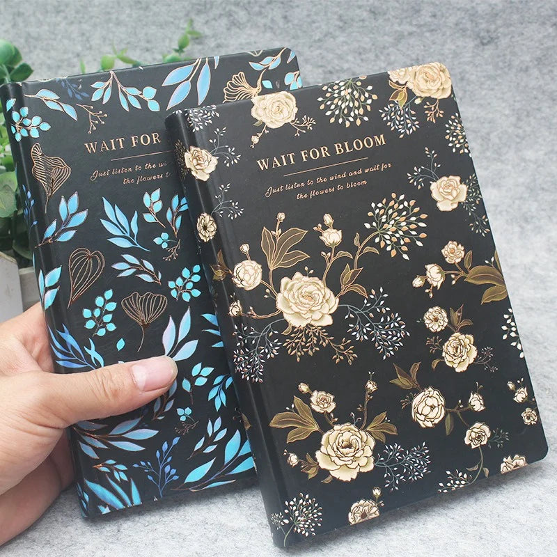 Blooming Flower Cover Gift Pages Journal