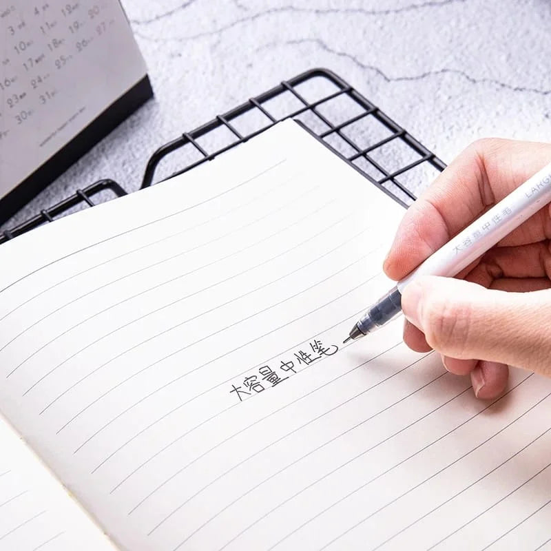Deli Large Capacity Signature Gel Pen – thepaperworm