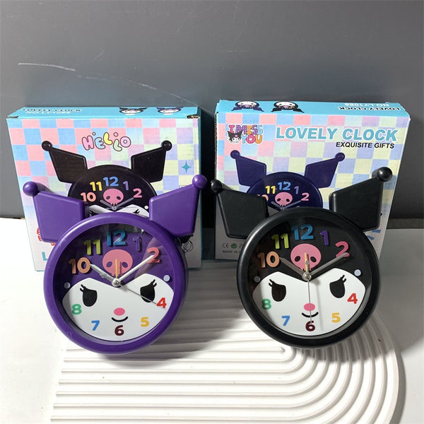 Sanrio Kuromi Alarm Table Clock – thepaperworm