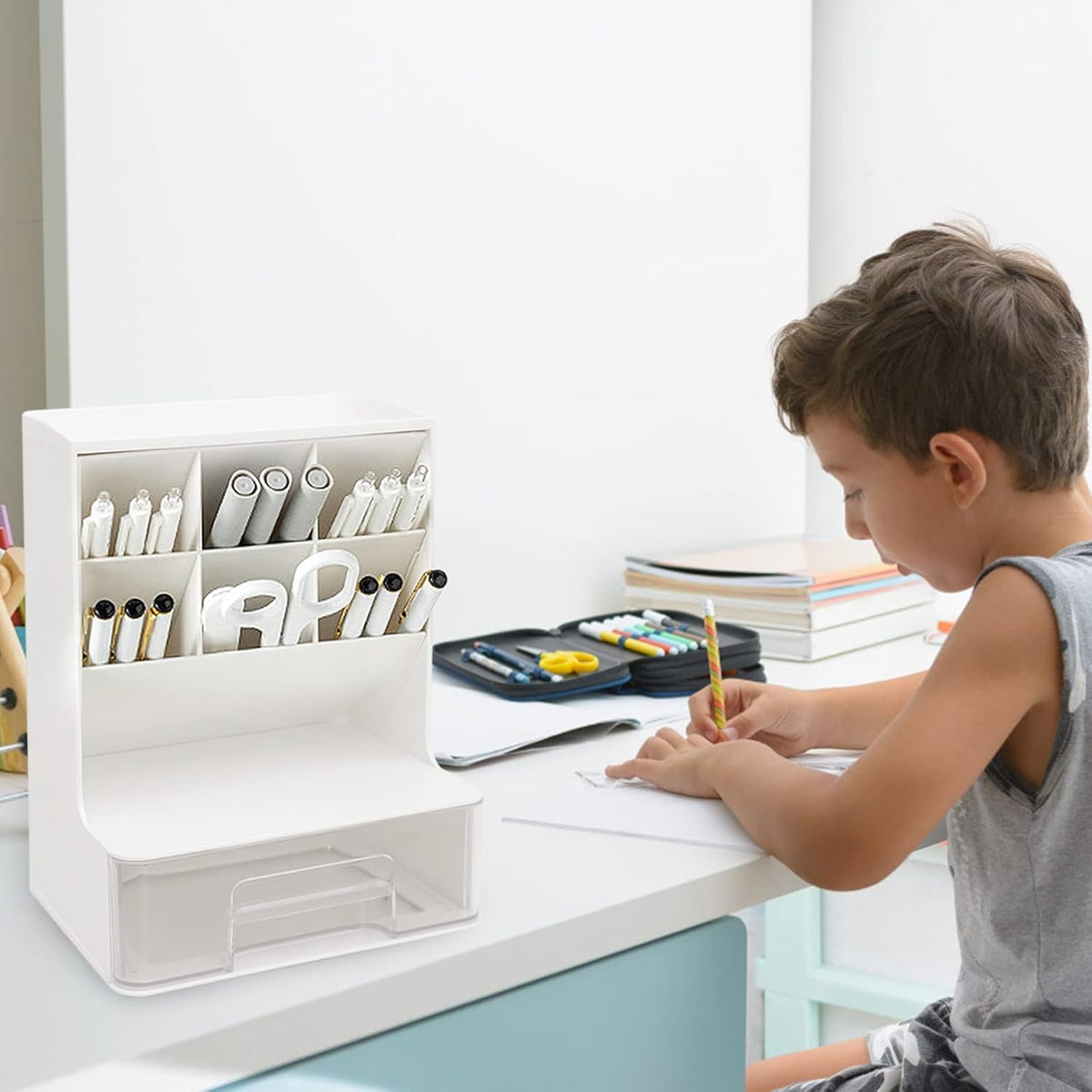 Multifunctional Vertical Desk Organizer