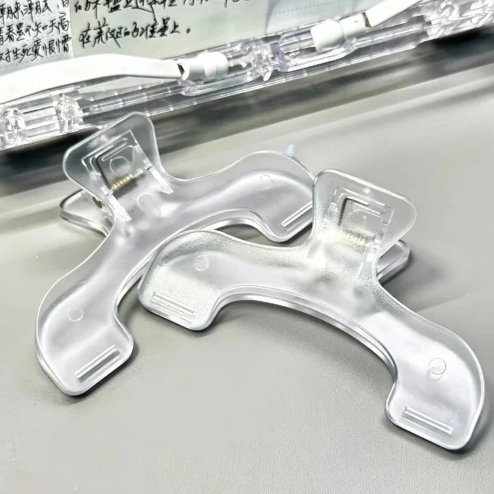 Universal Transparent Page Holder Paper Clip – thepaperworm