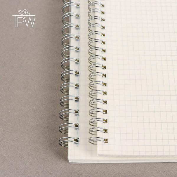 A4 Large Size Grid/Checked Notebook Notepad – thepaperworm