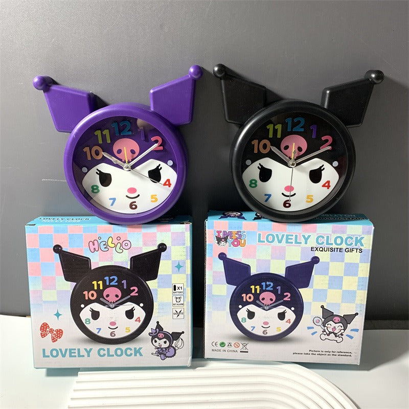 Sanrio Kuromi Alarm Table Clock – thepaperworm