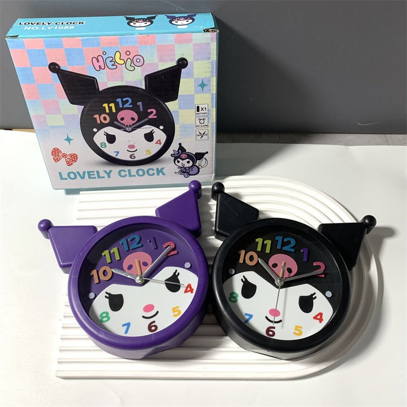 Sanrio Kuromi Alarm Table Clock – thepaperworm