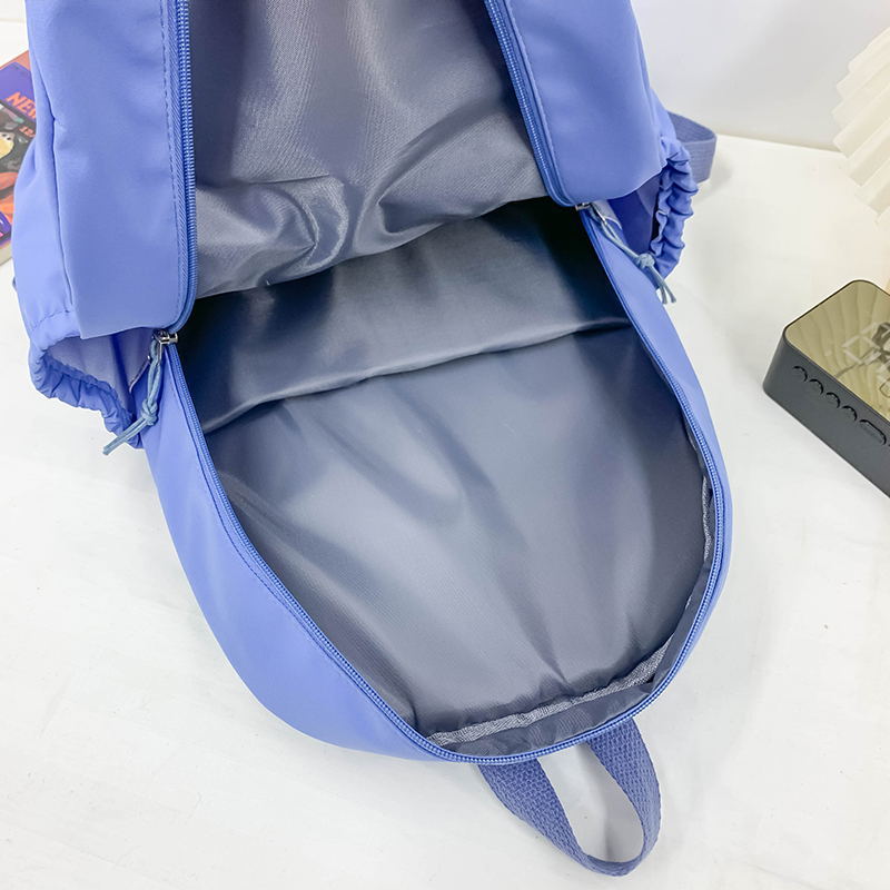 Bear Fashion Front Pocket With Buckles Backpack bag