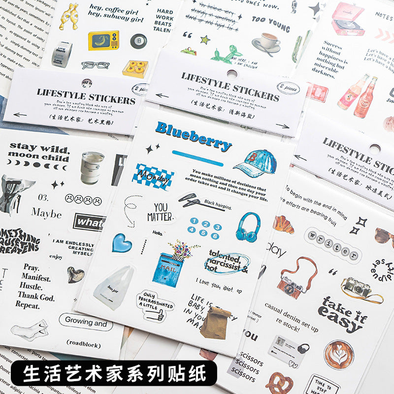 Life Style Slang Sticker Sheets – thepaperworm