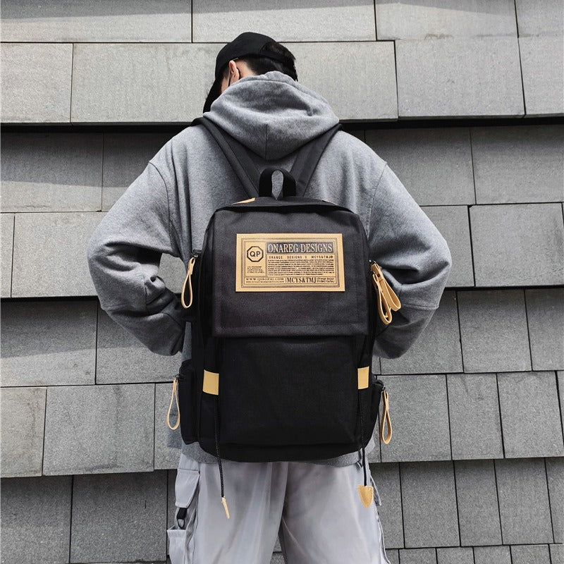 Trendy Unisex Canvas Backpack – thepaperworm