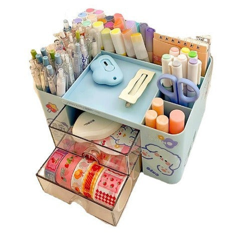 Multiple Compartments Stationery & Desk Organizer – thepaperworm