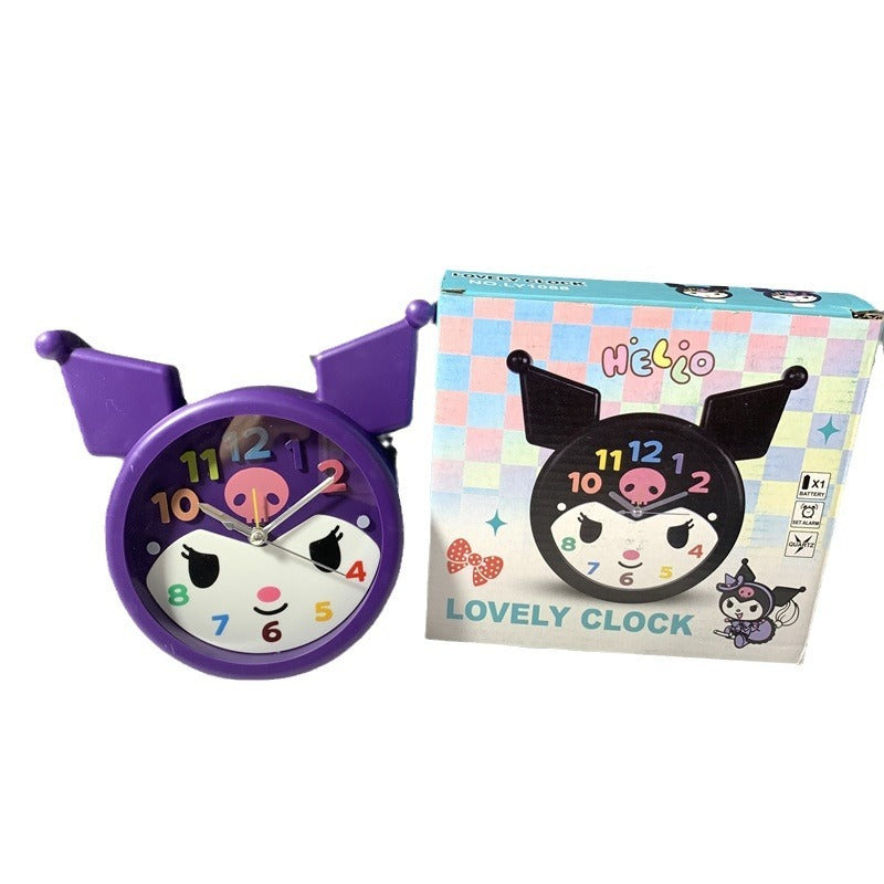 Sanrio Kuromi Alarm Table Clock – thepaperworm