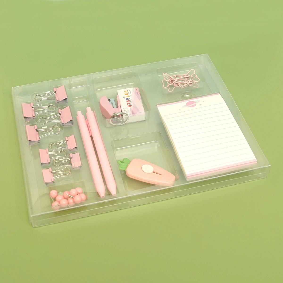 Mix Stationery Set with Thumb Pins