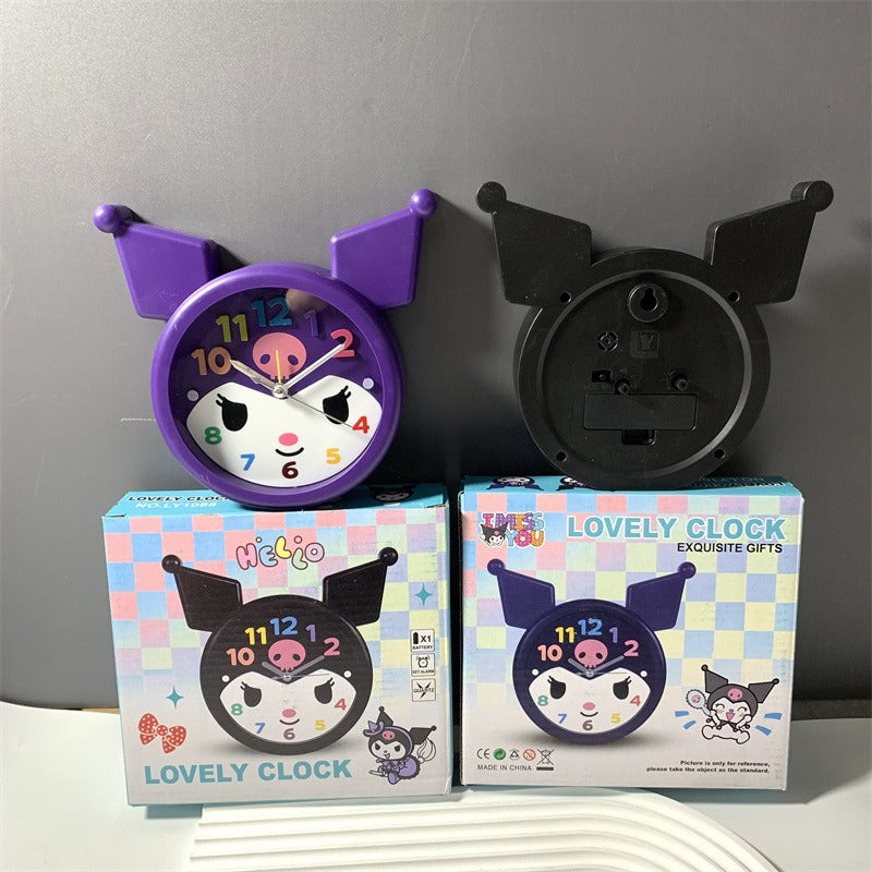 Sanrio Kuromi Alarm Table Clock – thepaperworm